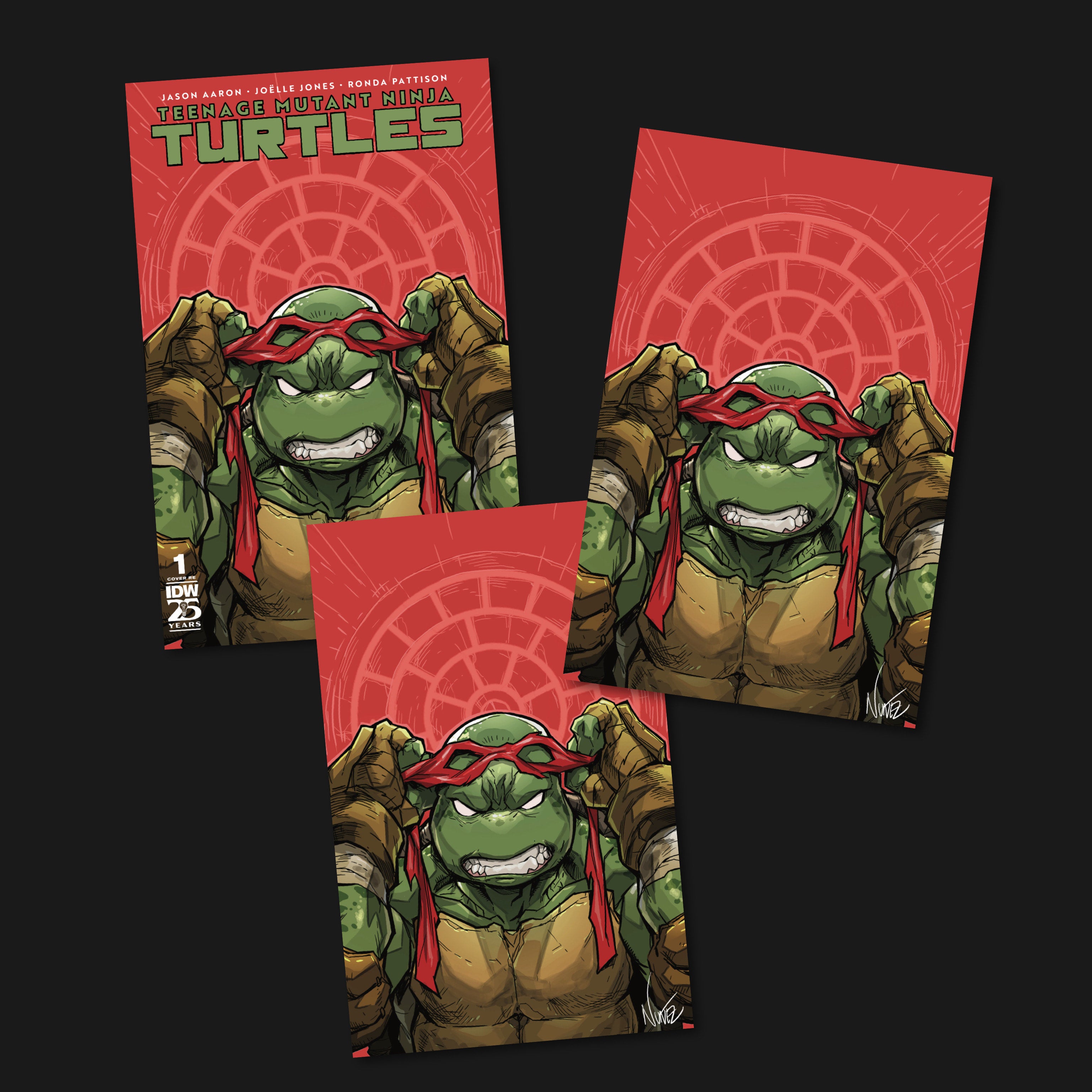 TMNT #1 SDCC 2024 Exclusive Eddie Nunez RAPHAEL Variant (Pre-Order ...